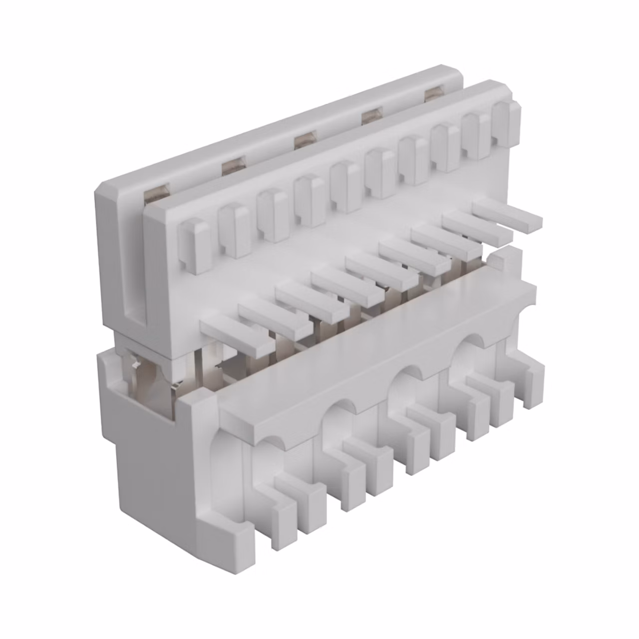 Appli-Mate RAST Power IDT Housing, 5.00mm Pitch, Direct/Indirect, Female, 5 Circuits, Fully Coded, Open End Walls for sale