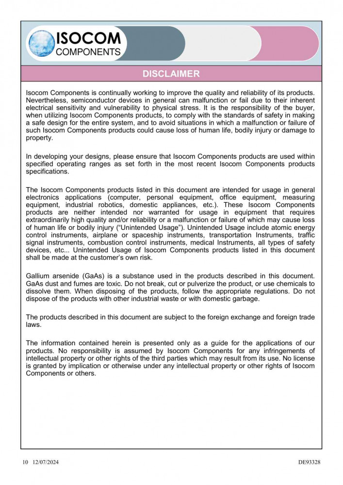 4N28SM datasheet page 10