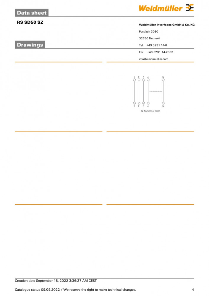 WEIDMULLER 8537350000 technical document page 4