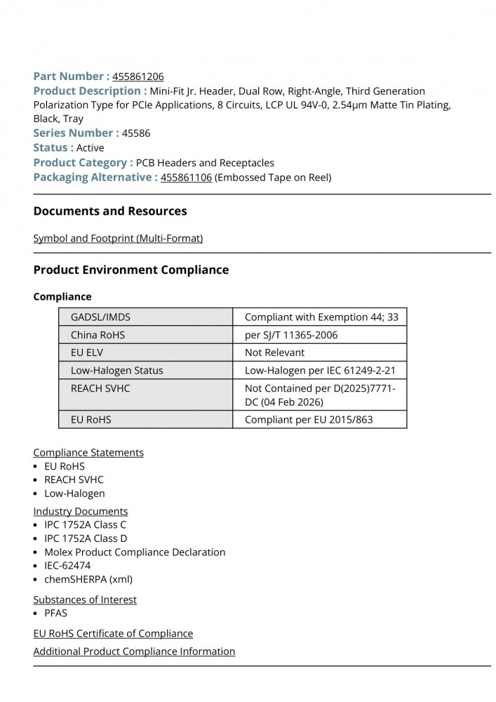 Product documentation preview, page 1