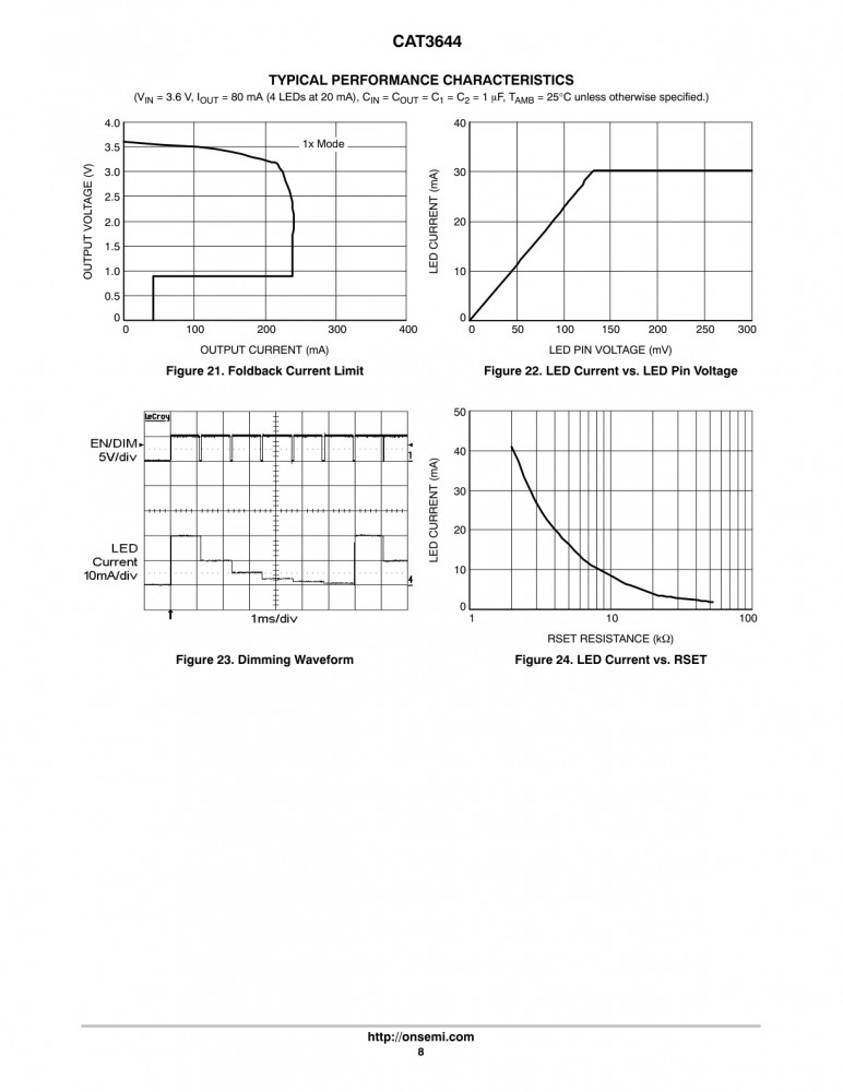 CAT3644 technical document page 8