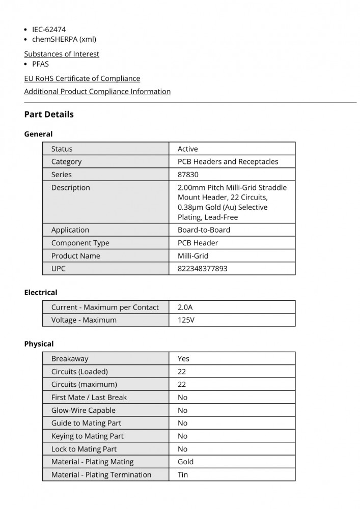 Product document preview, page 2