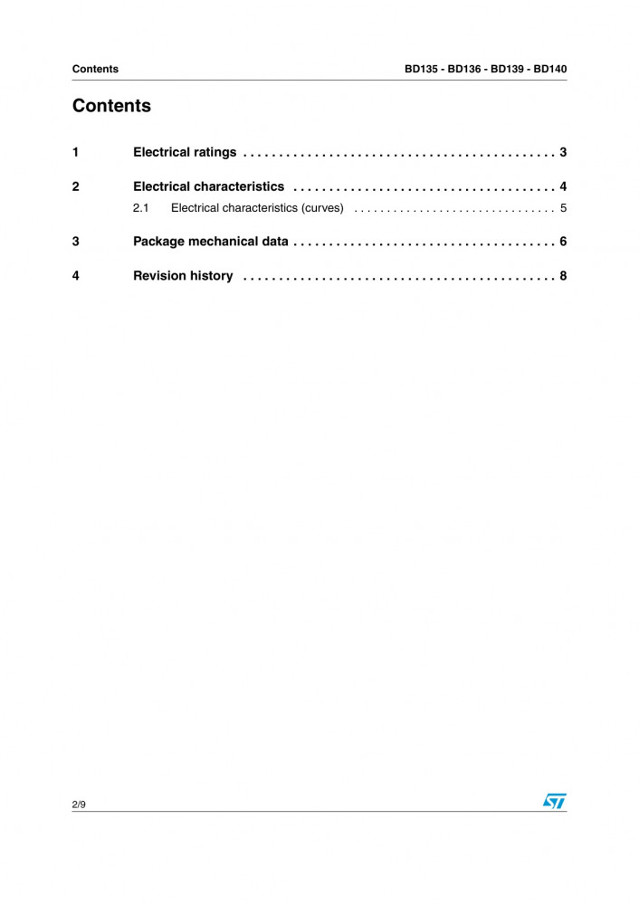 BD136 datasheet page 2