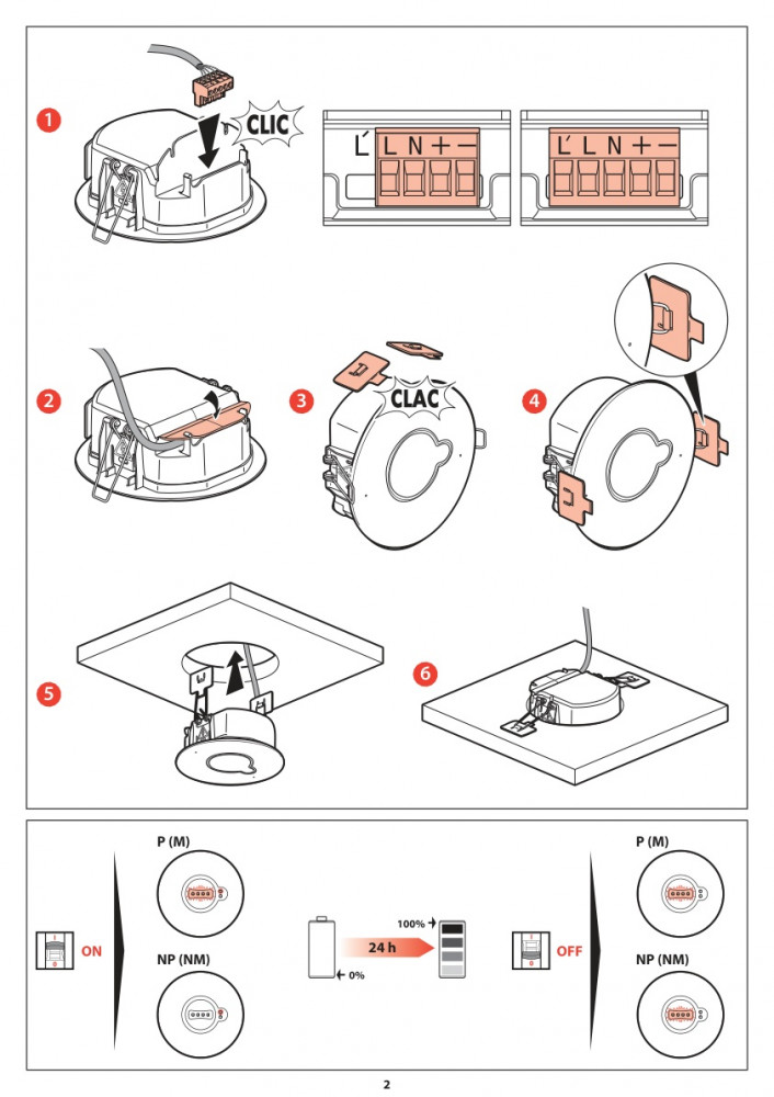 Legrand 660144 technical document, page 2