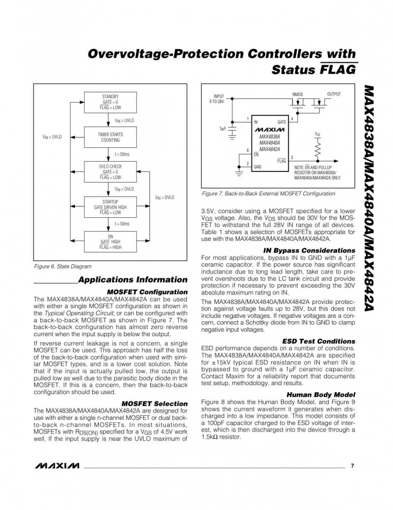 MAX4840A datasheet page 7