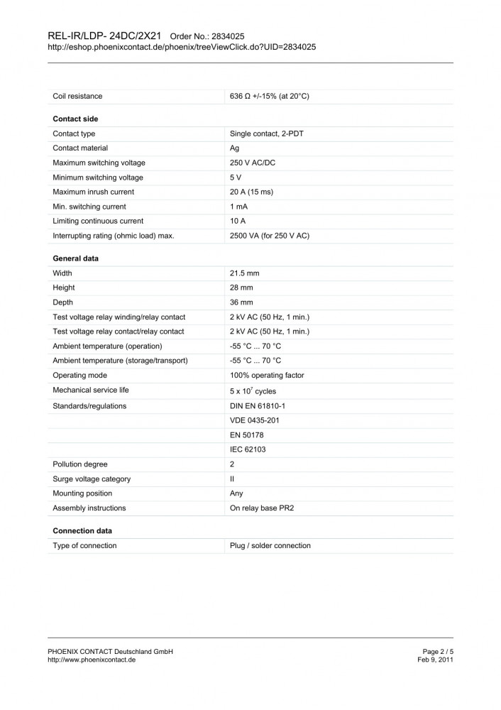 2834025 technical document page 2