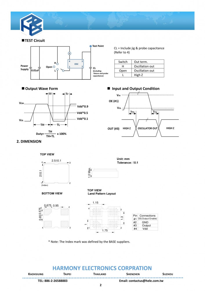 S2H022118F3CHC-T datasheet page 5