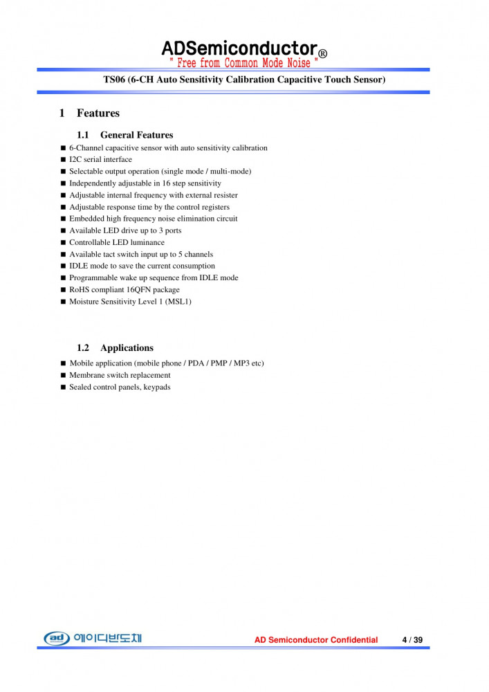 TS06 datasheet page 4