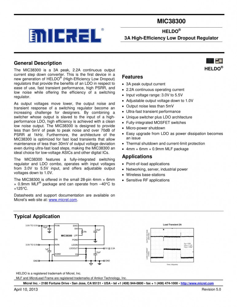 ADM00822 datasheet page 1