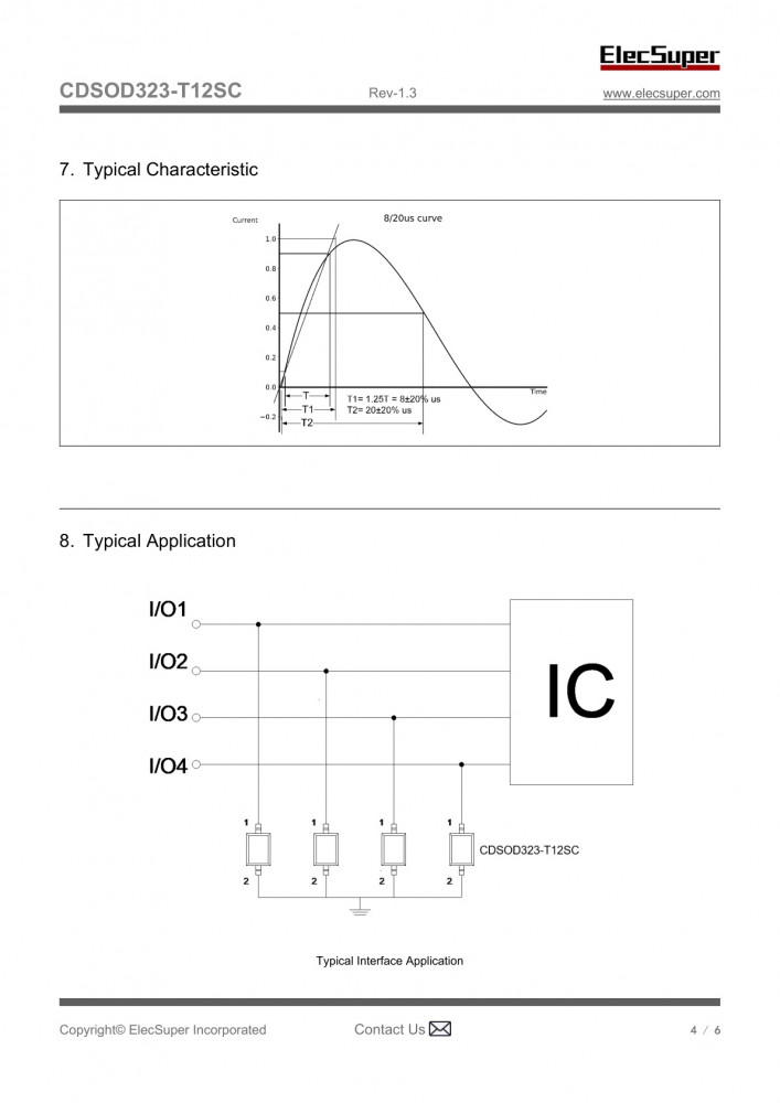 CDSOD323-T12SC datasheet page 4
