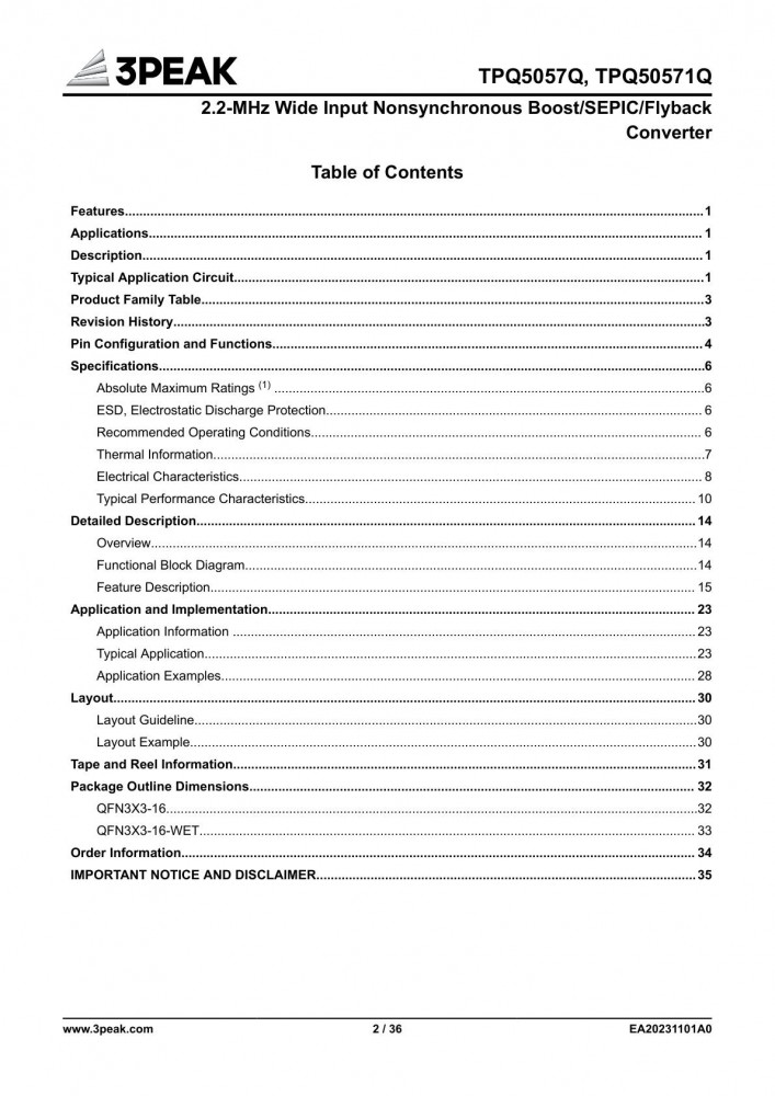 TPQ50571Q-QFNR-S datasheet page 2