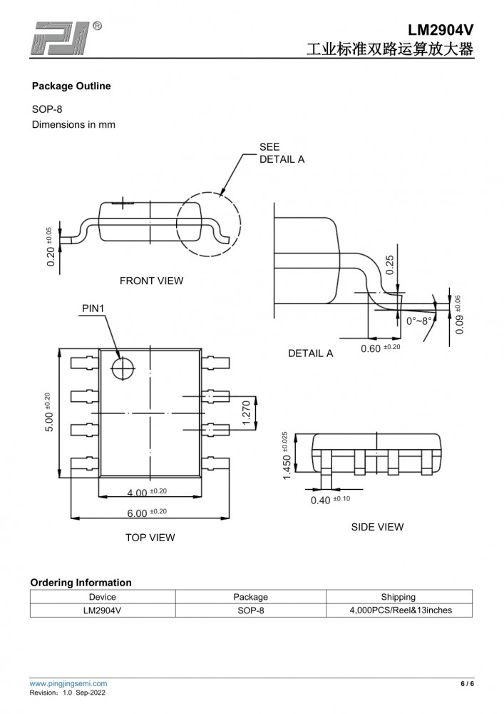 LM2904V technical document page 6