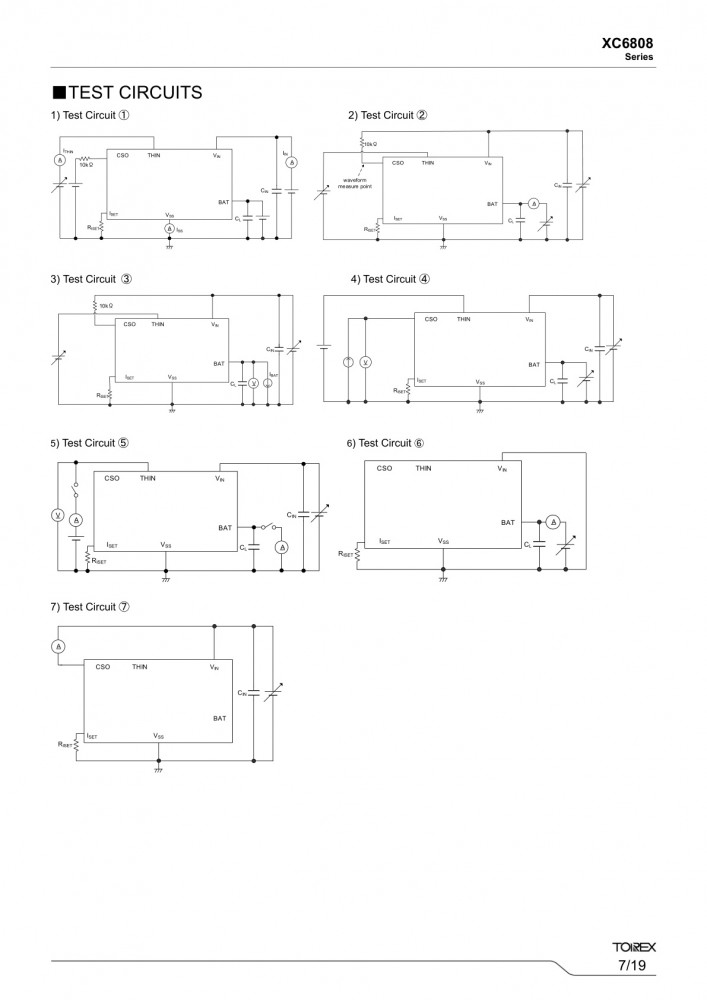 XC6808B2C28R-G datasheet page 7