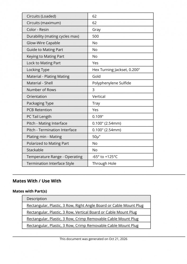 WG62SAD7JTB technical document image, page 2