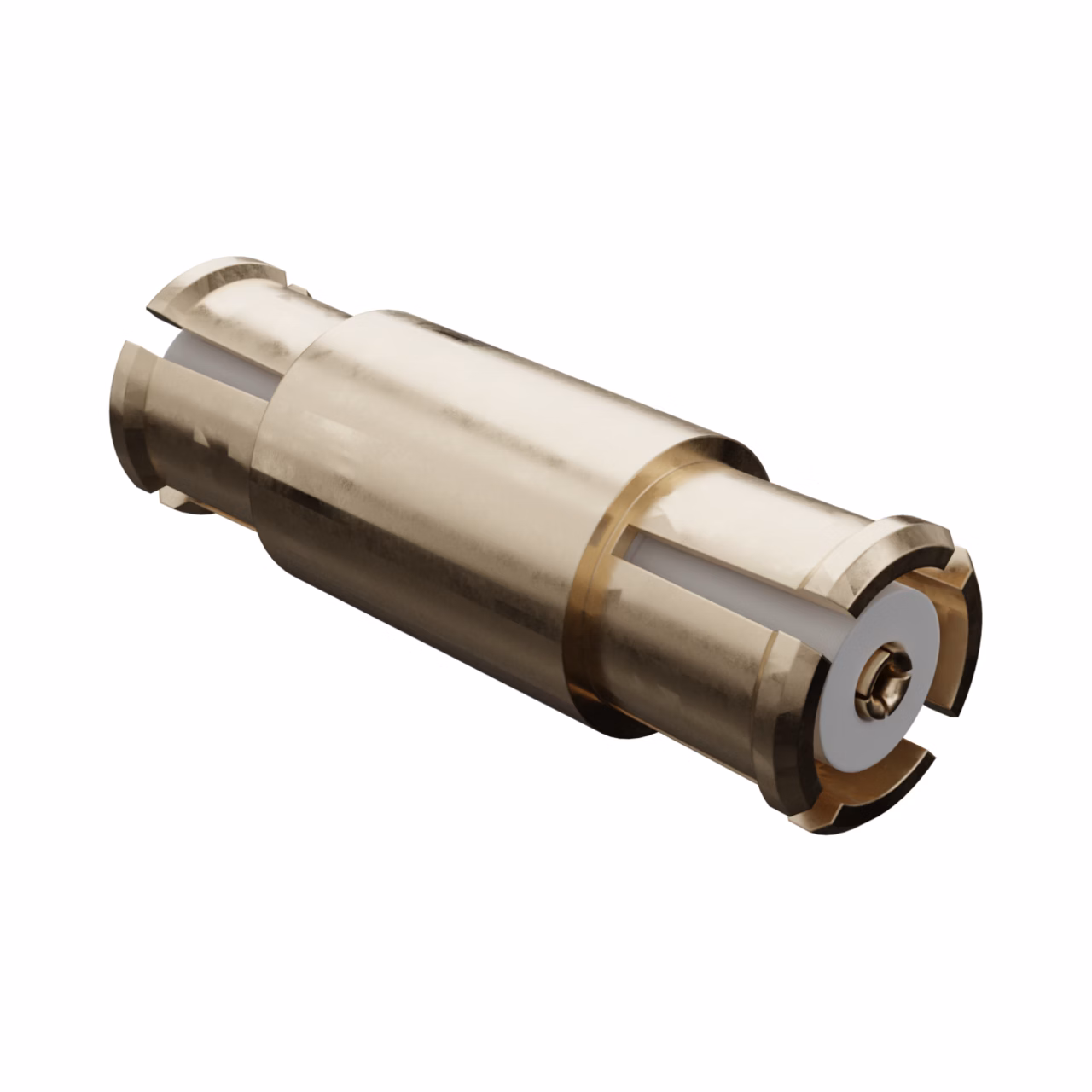 SMP Jack-to-SMP Jack Adapter, Straight, 10.77mm Length, 0.75µm Gold (Au) Plating, Tray, 50 Ohms for sale