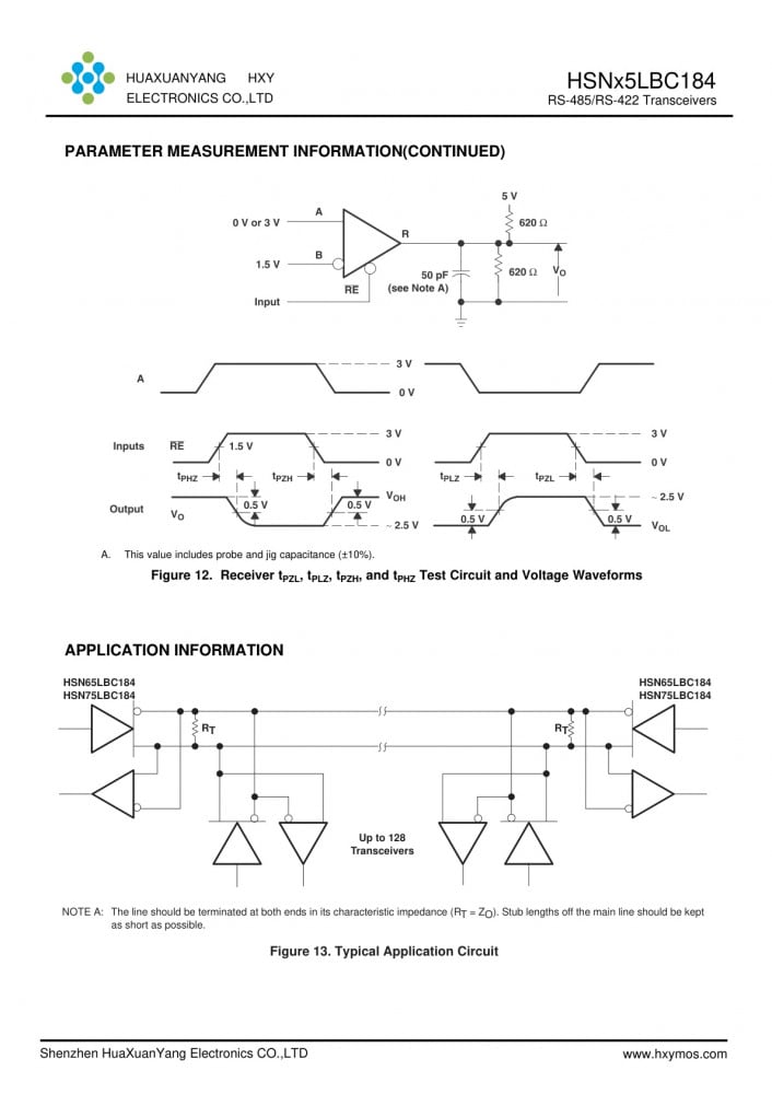 HSN65LBC184DR datasheet page 10