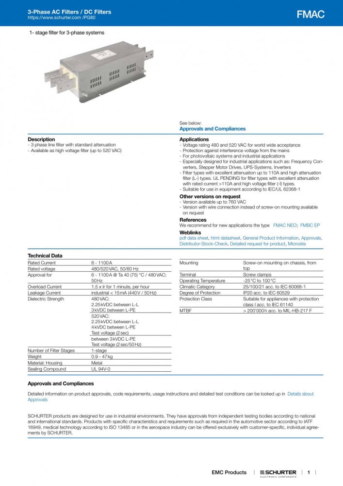 FMAC technical document page 1