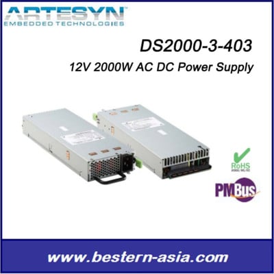 Artesyn DS2000-3 AC DC Configurable Power Supply Module for sale