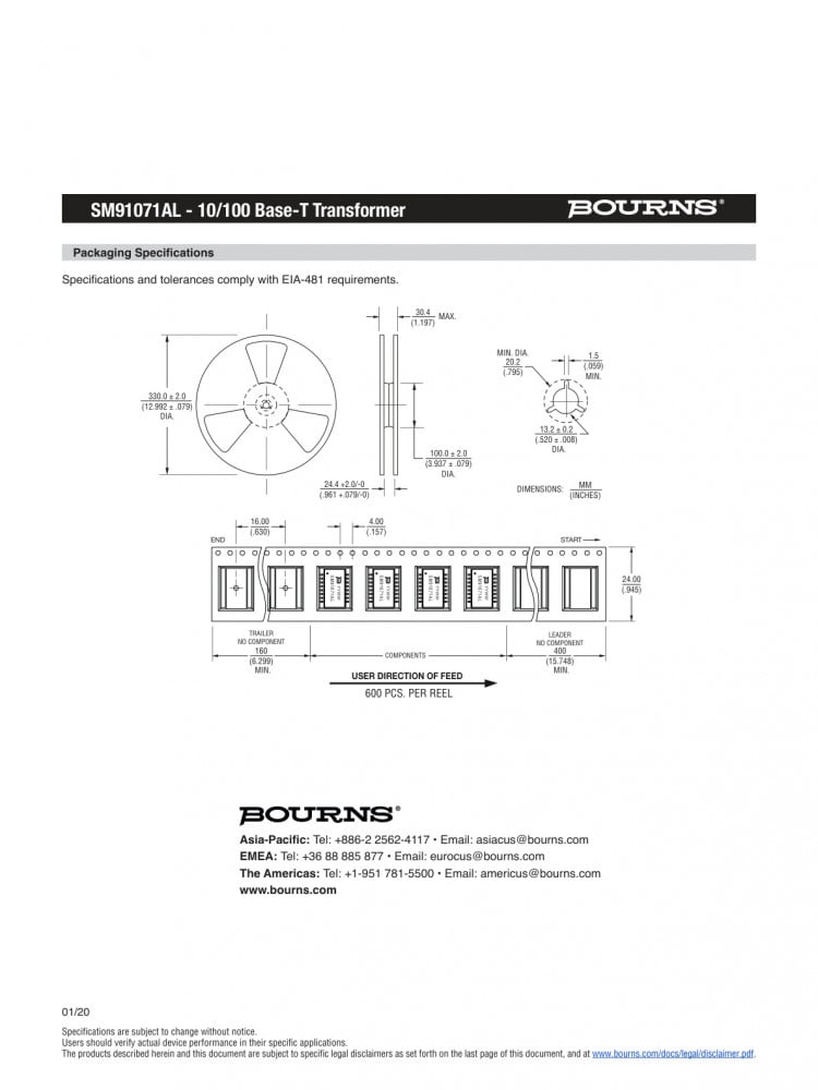 SM91071AL-E datasheet page 3