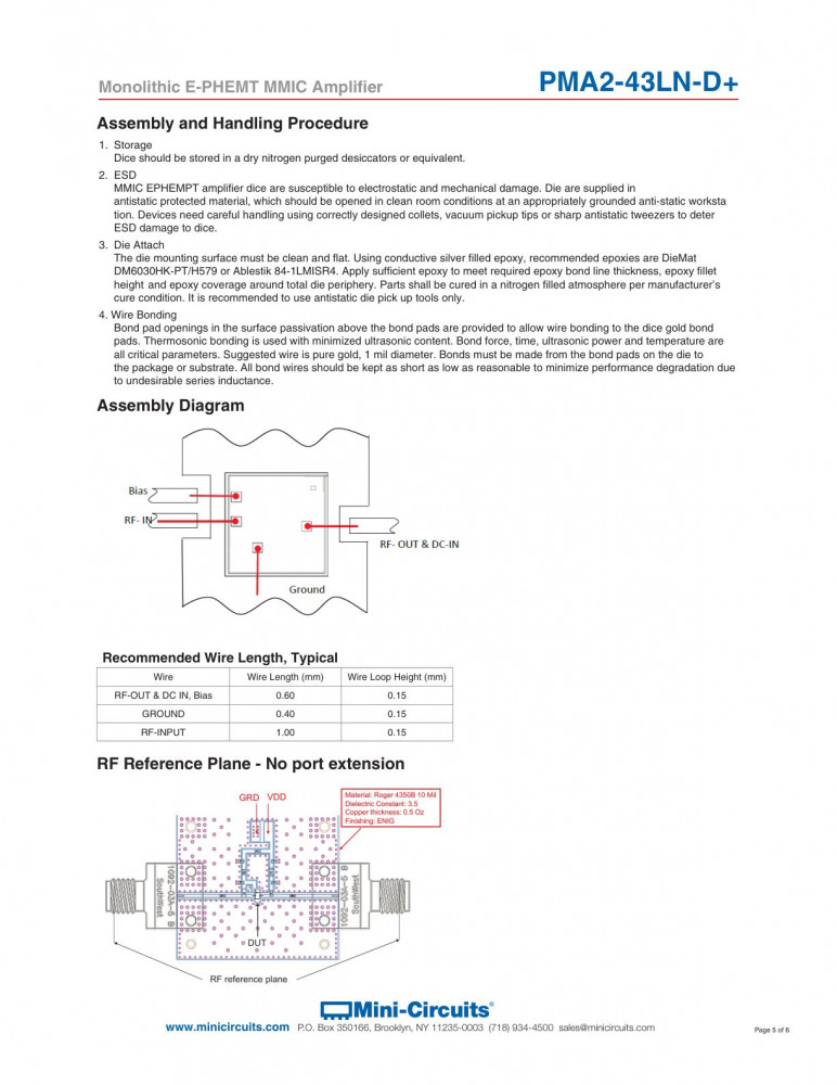 PMA2-43LN-DG+ datasheet page 5