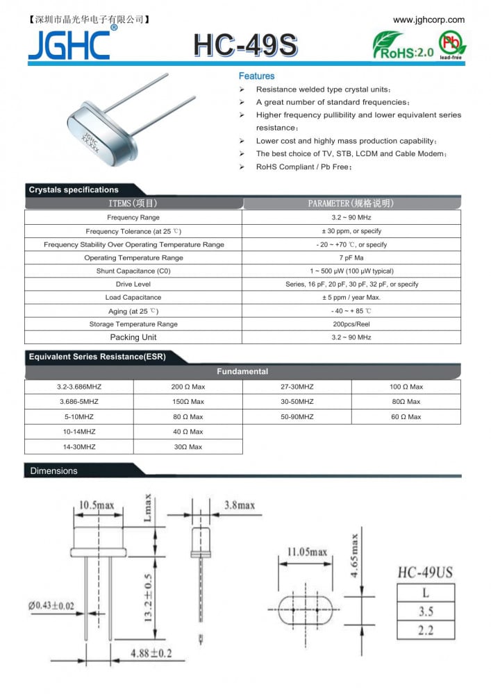 JGHC 49SAC13253122050 technical document preview