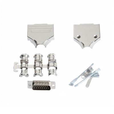 MH CONNECTORS MHED-MD15T-K D-Sub Backshell Hood