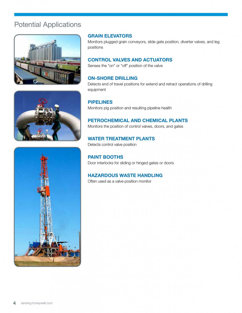 Honeywell LSX datasheet page 4