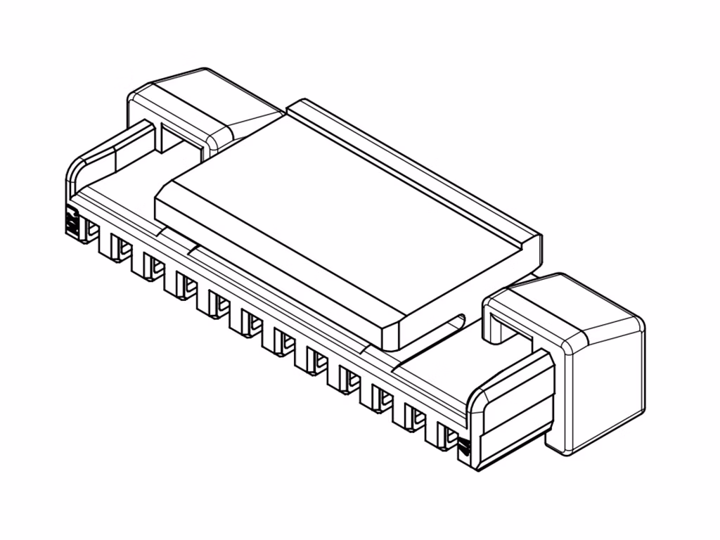 1.25mm Pitch, Micro-Lock Plus Receptacle Crimp Housing, Low-Halogen, Dual Row, Positive Lock, 42 Circuits, Natural (White)