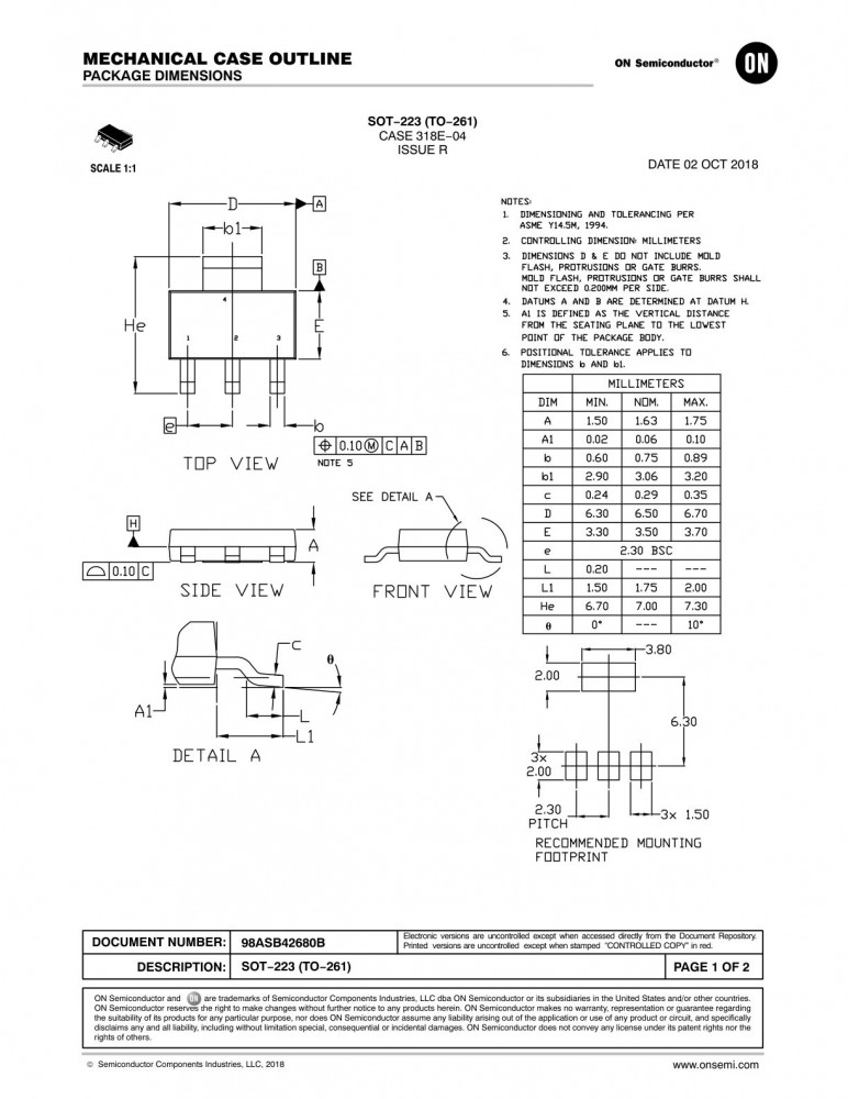 NTF6P02T3G datasheet page 6