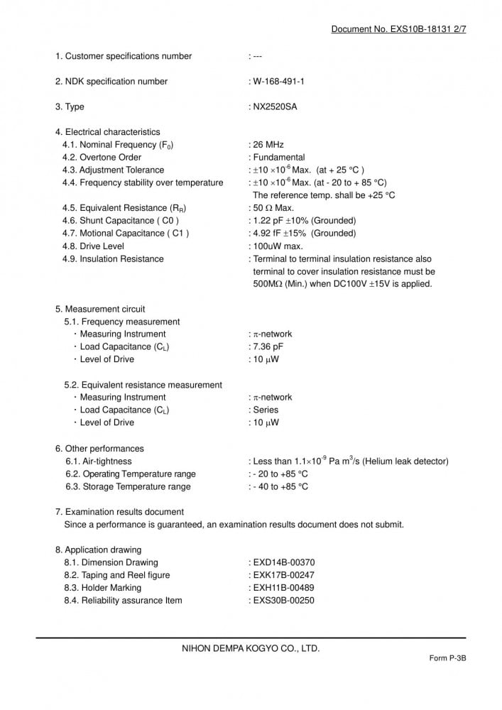 NDK specification page 2