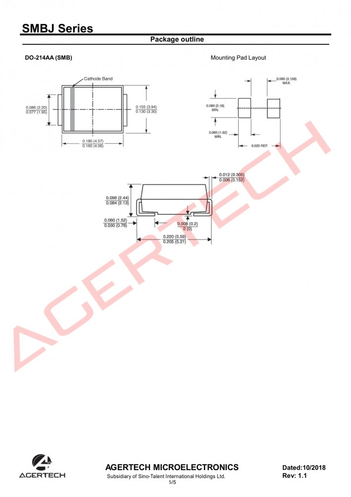 SMBJ series datasheet page 5