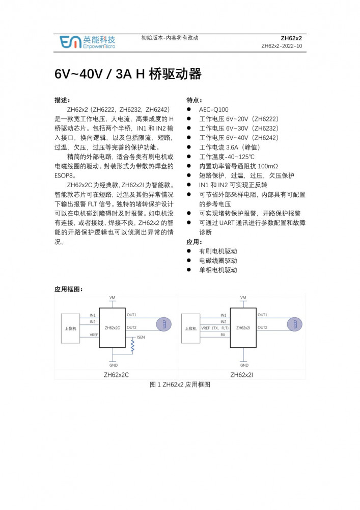 ZH6232 datasheet preview, page 1