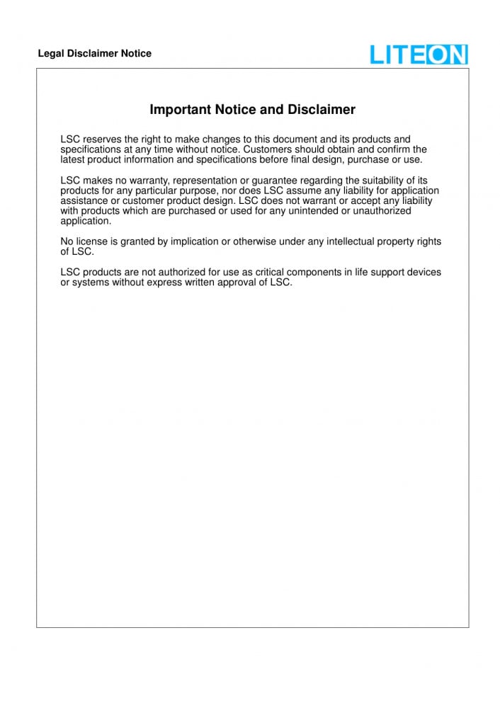 H105C datasheet page 4