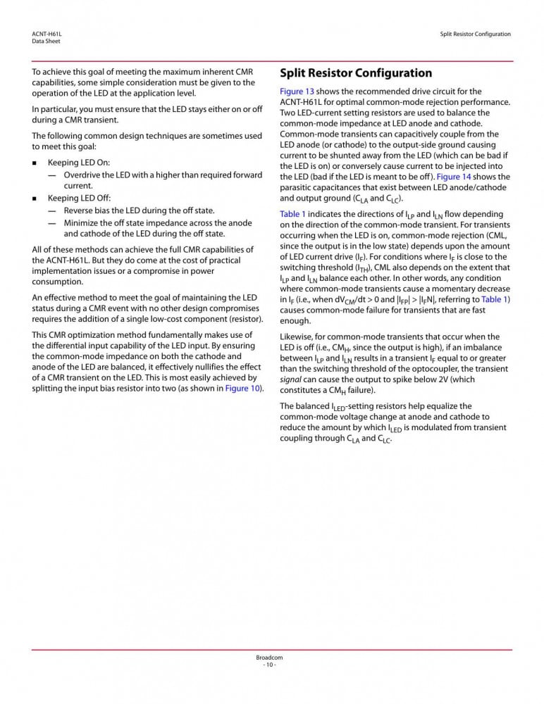 ACNT-H61L-500E datasheet page 10