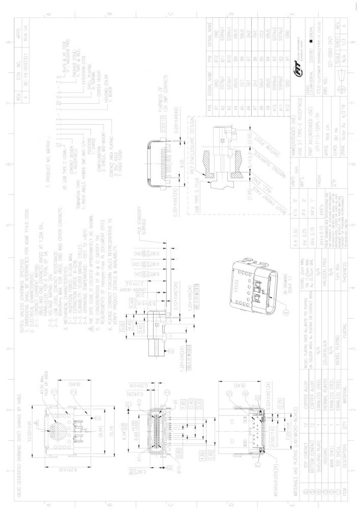 FOXCONN UT11113-1200L-7H document page 4