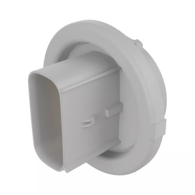 MX150 Male Connector Assembly, Bulkhead Twist-Lock, Mat-Sealed Compatible, Dual Row, 16 Circuits, Keying Option D, Stone Gray for sale