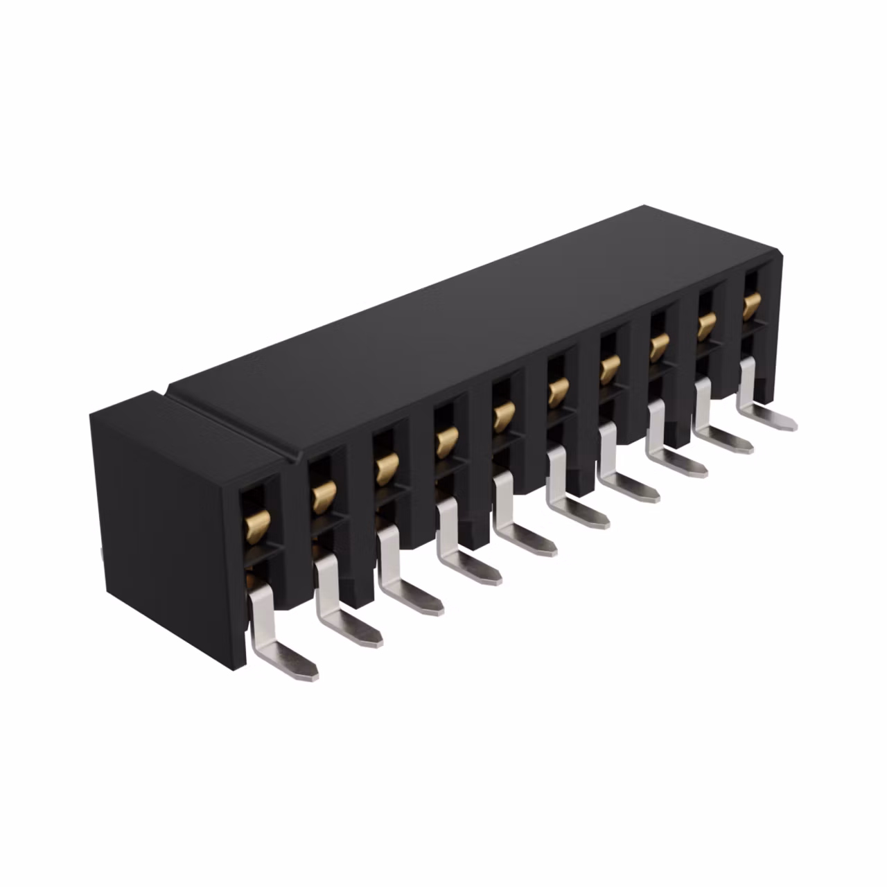 Milli-Grid Receptacle, Surface Mount, Side Entry, 0.76µm Gold (Au) Plating, 20 Circuits, Lead-Free, Tape and Reel for sale