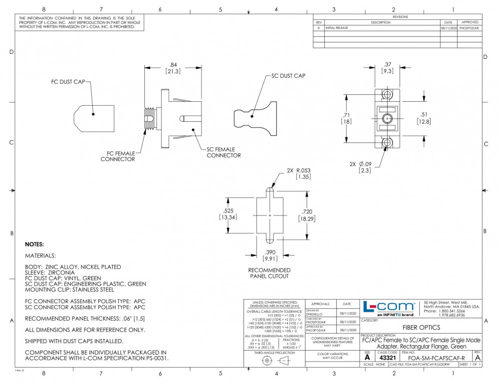FOA-SM-FCAFSCAF-R technical document preview