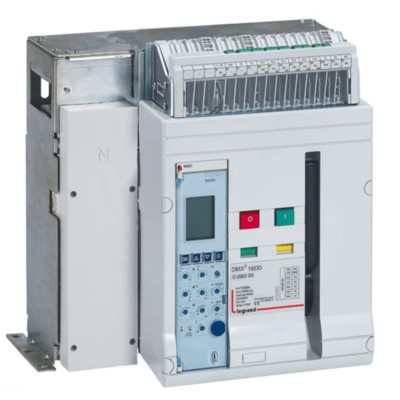 Air circuit breaker DMX³ 1600 - fixed version and electronic protection unit - lcu 50 kA - 4P - ln 630A