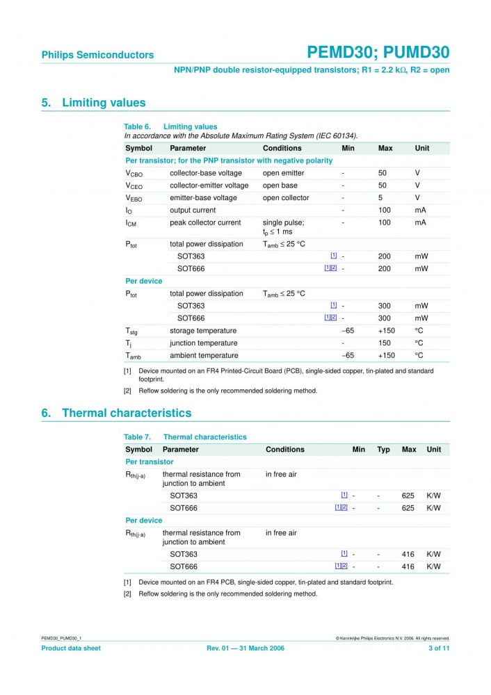 PEMD30,115 datasheet page 3