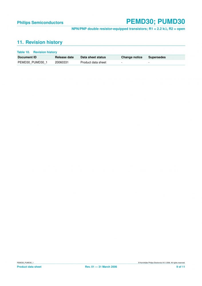 PEMD30,115 datasheet page 9