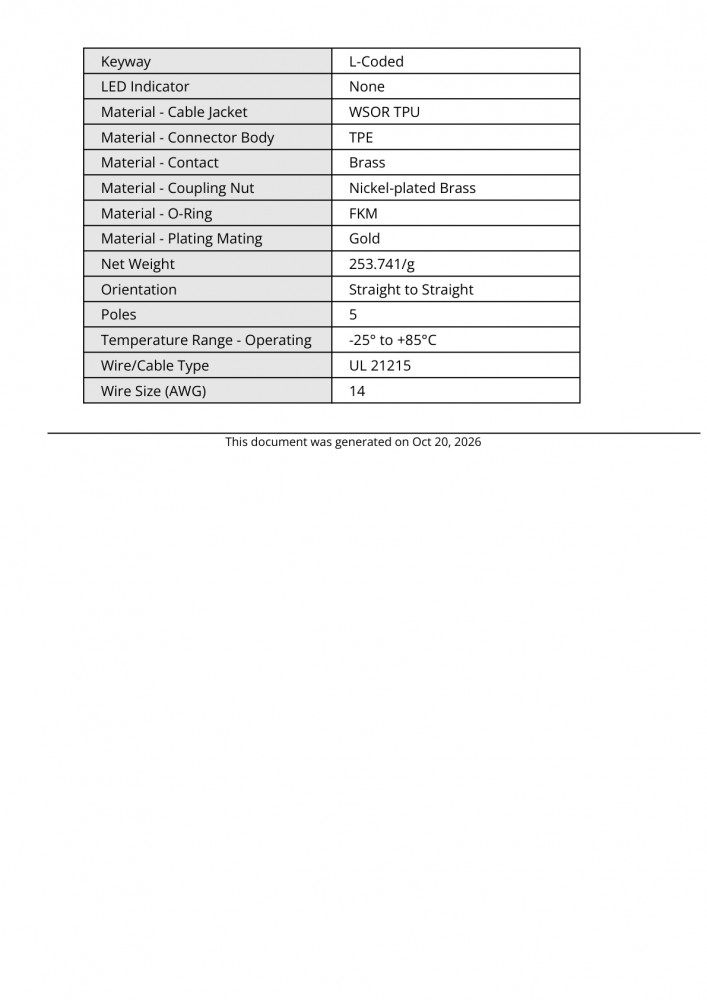MOLEX cable assembly packaging drawing page 3