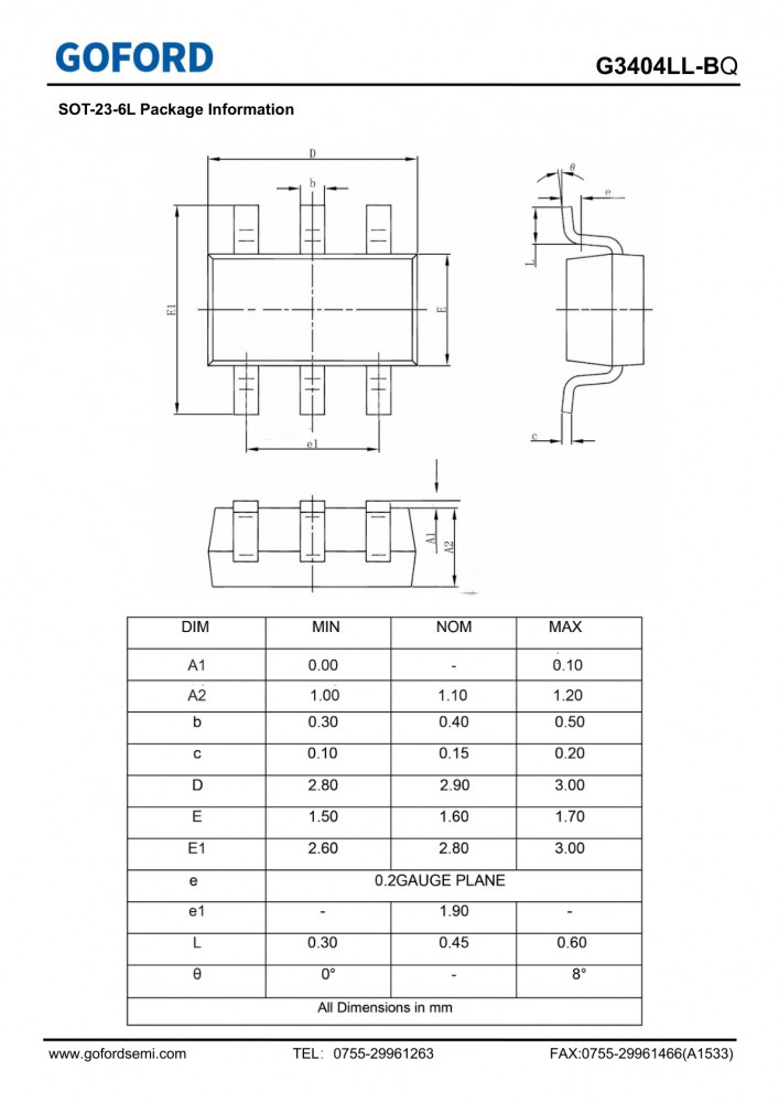 G3404LL-BQ datasheet page 6