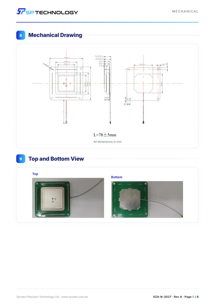 SZA-N-3G27 product document page 5