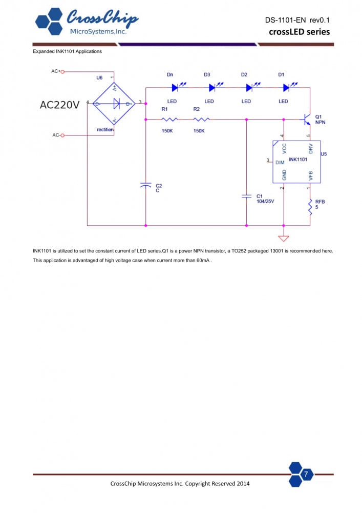 INK1101ST datasheet page 7