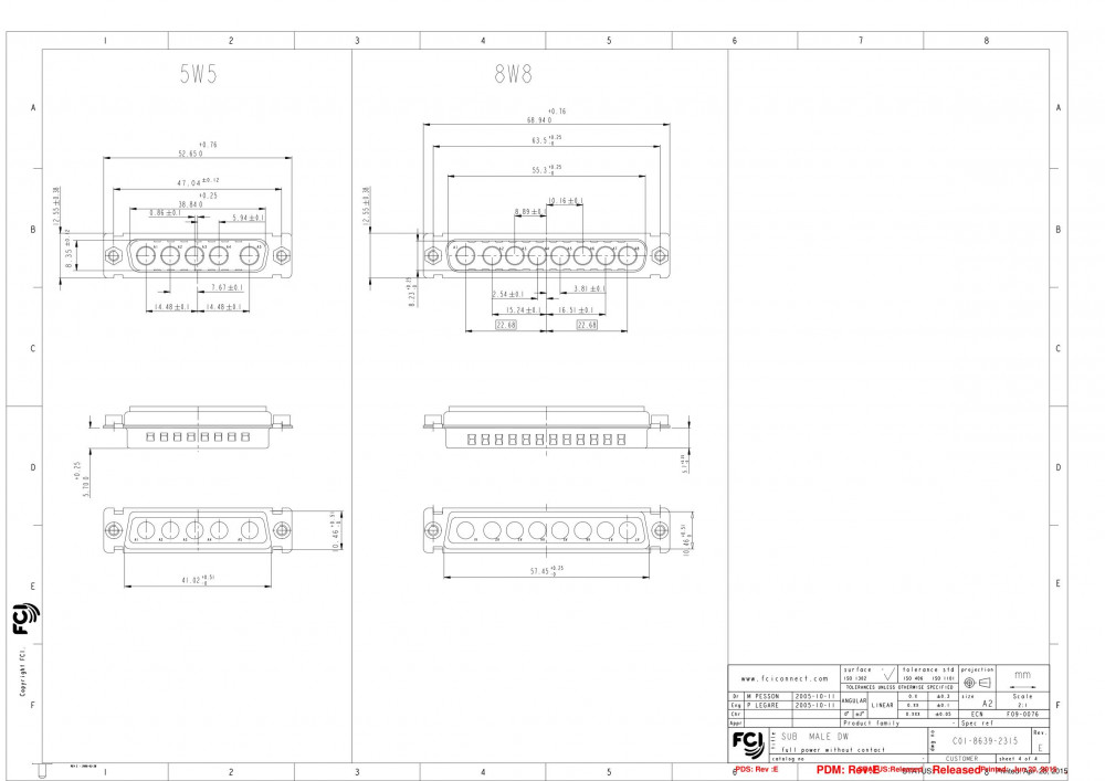 DE2V2PA00LF technical document page 4