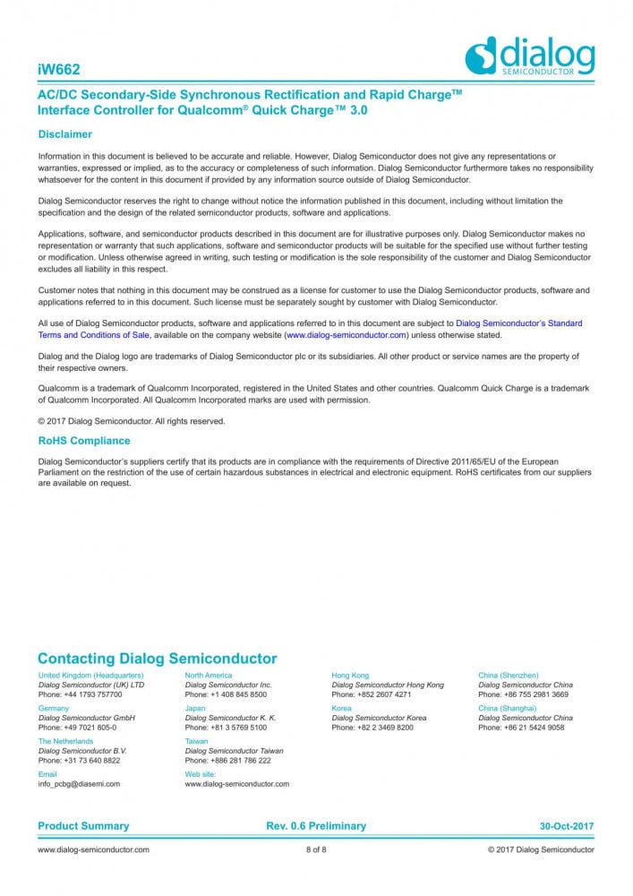 IW662 datasheet page 8