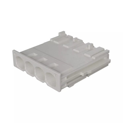 MX-DaSH 2.8 Large Terminal Receptacle Cartridge, 4 Circuits, Keying Option B, Natural (White) for sale