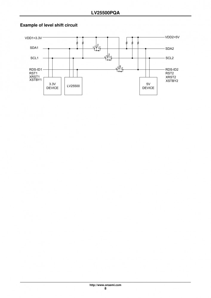 LV25500PQA datasheet page 8