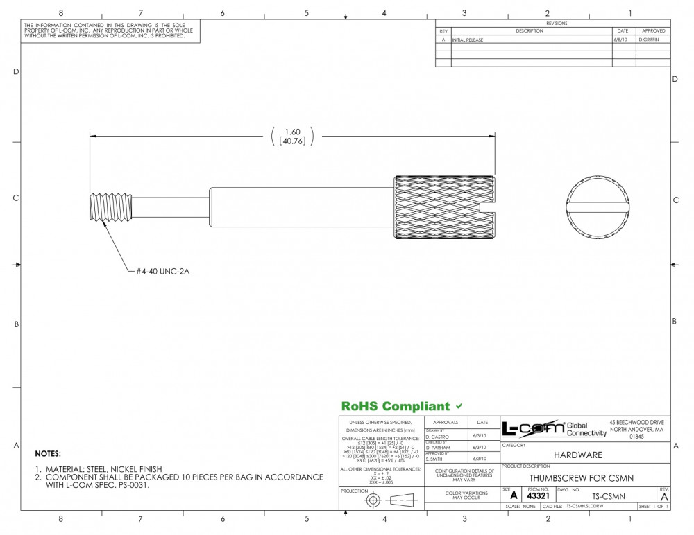 L-com TS-CSMN technical document preview